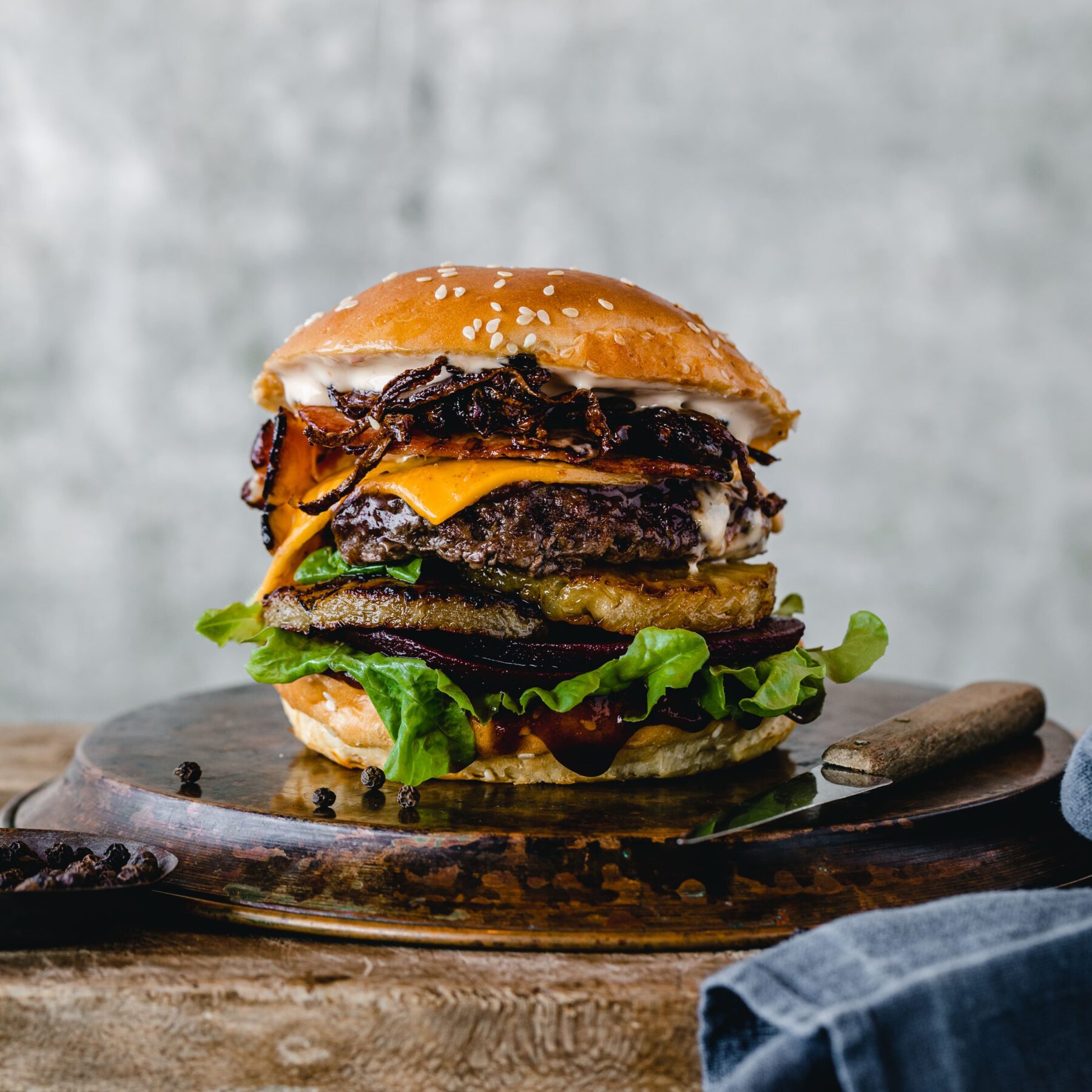 Aussie Burger - www.ribslane.com.au